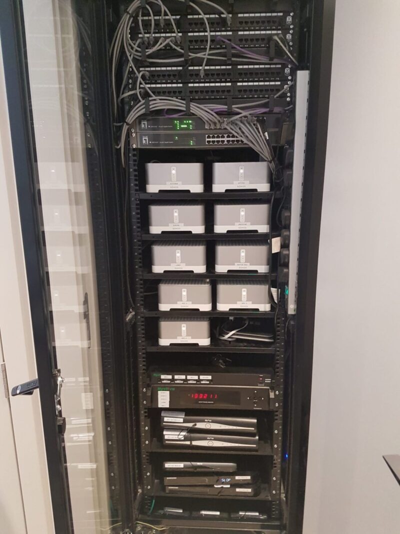 AV Install Cabinet - Cabling Solutions