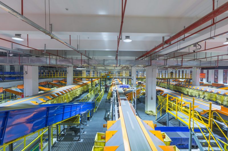 Logistics sorting machine - Cabling Solutions