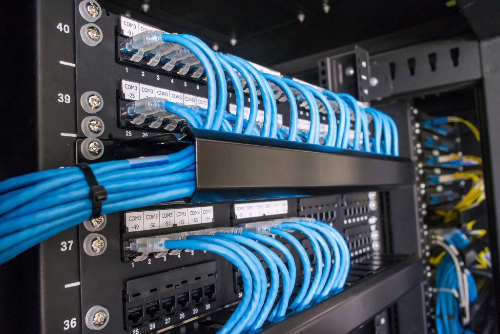 Comms Room & Cabinet Tidy - Cabling Solutions