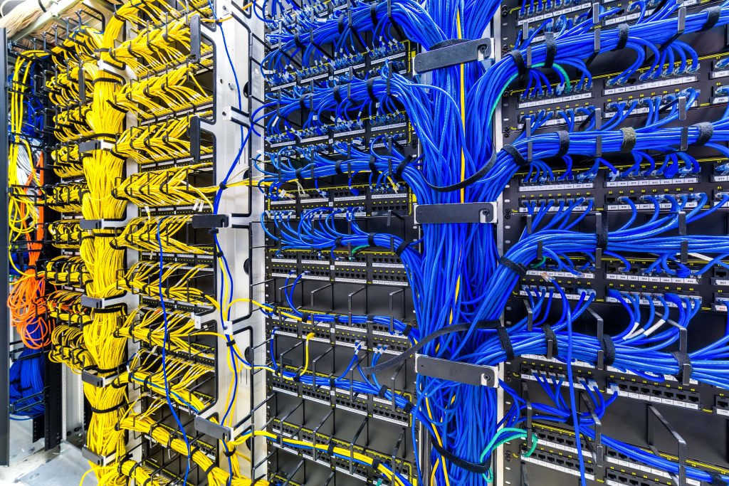 Comms Room & Cabinet Tidy - Cabling Solutions
