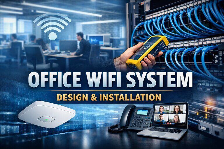 Office WiFi System Design & Installation | Call for a Survey and Quotation